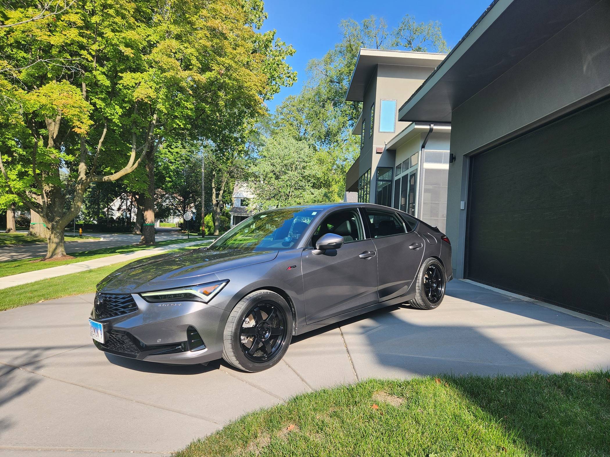 Aspec MT with 20" Volk TE37s, Mugen exhaust, Two tone wrap ...