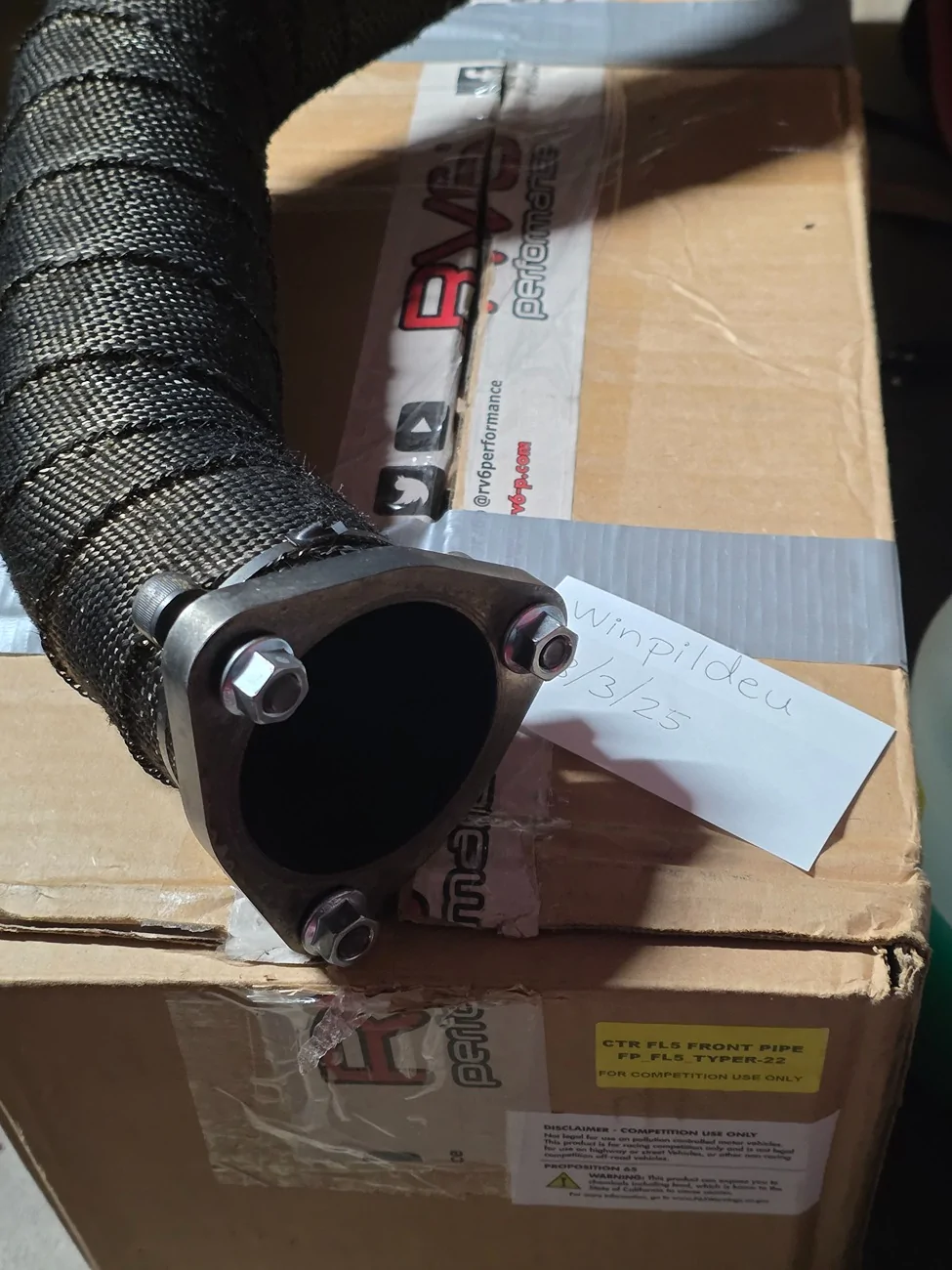 RV6 Front pipe for FL5 DE5 | IntegraForums - 2023+ Acura Integra & Type ...