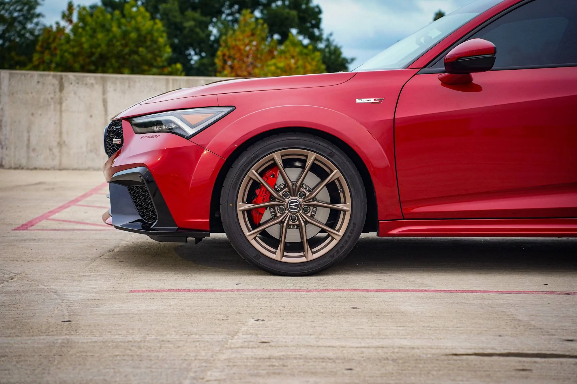 2024 Acura Integra Type S / 5k miles/ Performance Red Pearl ...