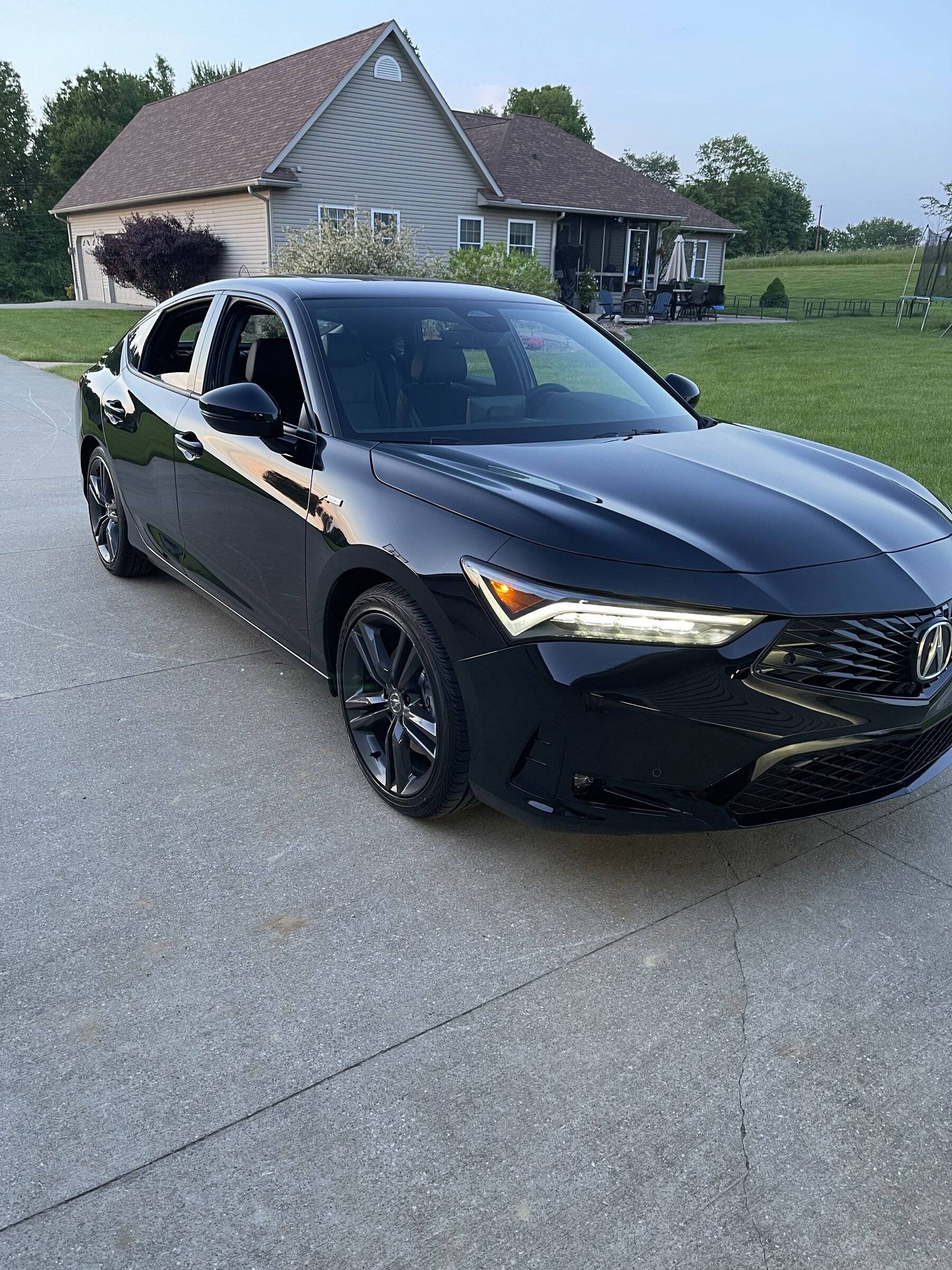 She's home! Delivery of Majestic Black Integra A-Spec | IntegraForums ...