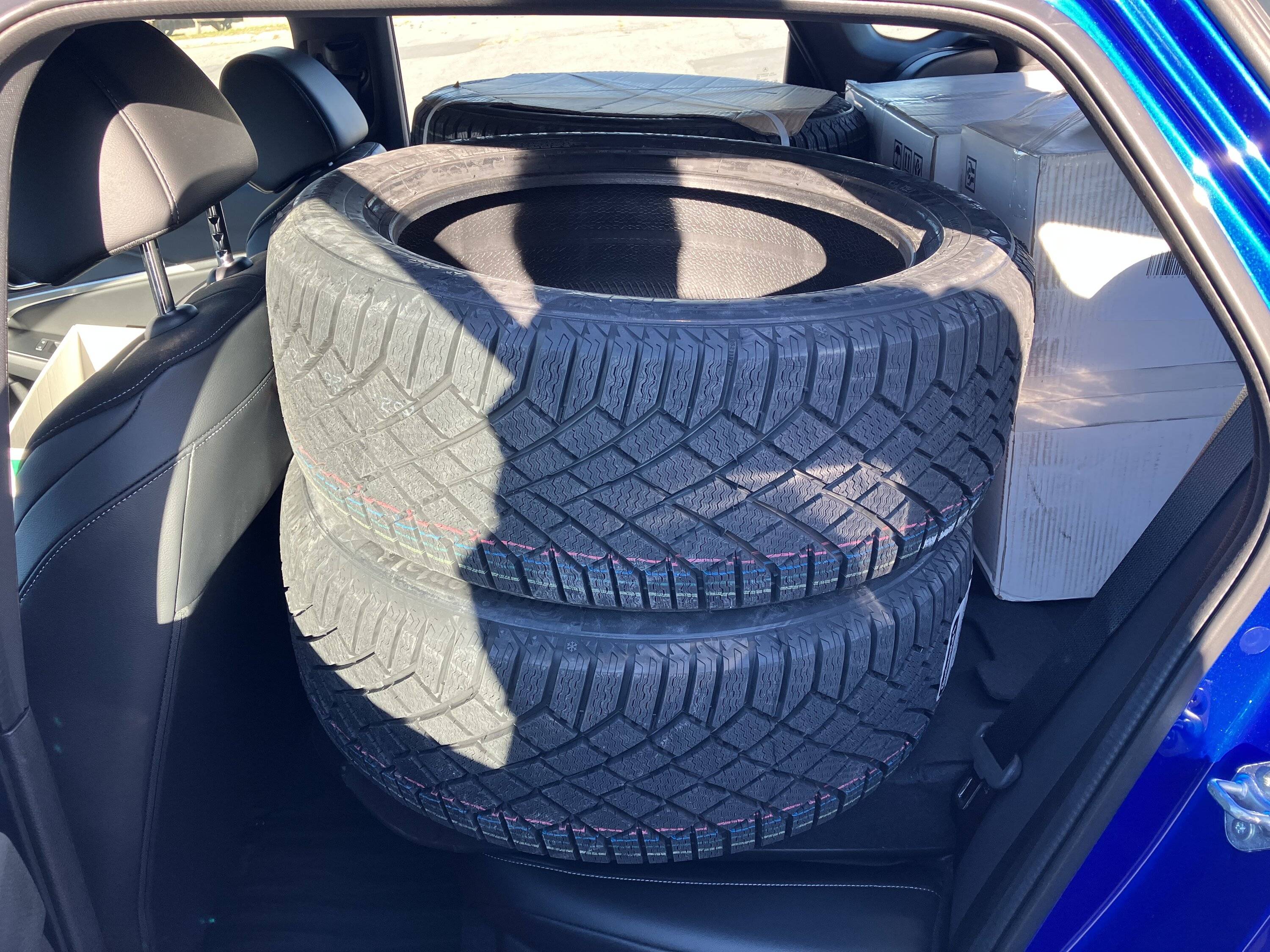 Winter wheels on + spacious cargo | IntegraForums - 2023+ Acura Integra ...