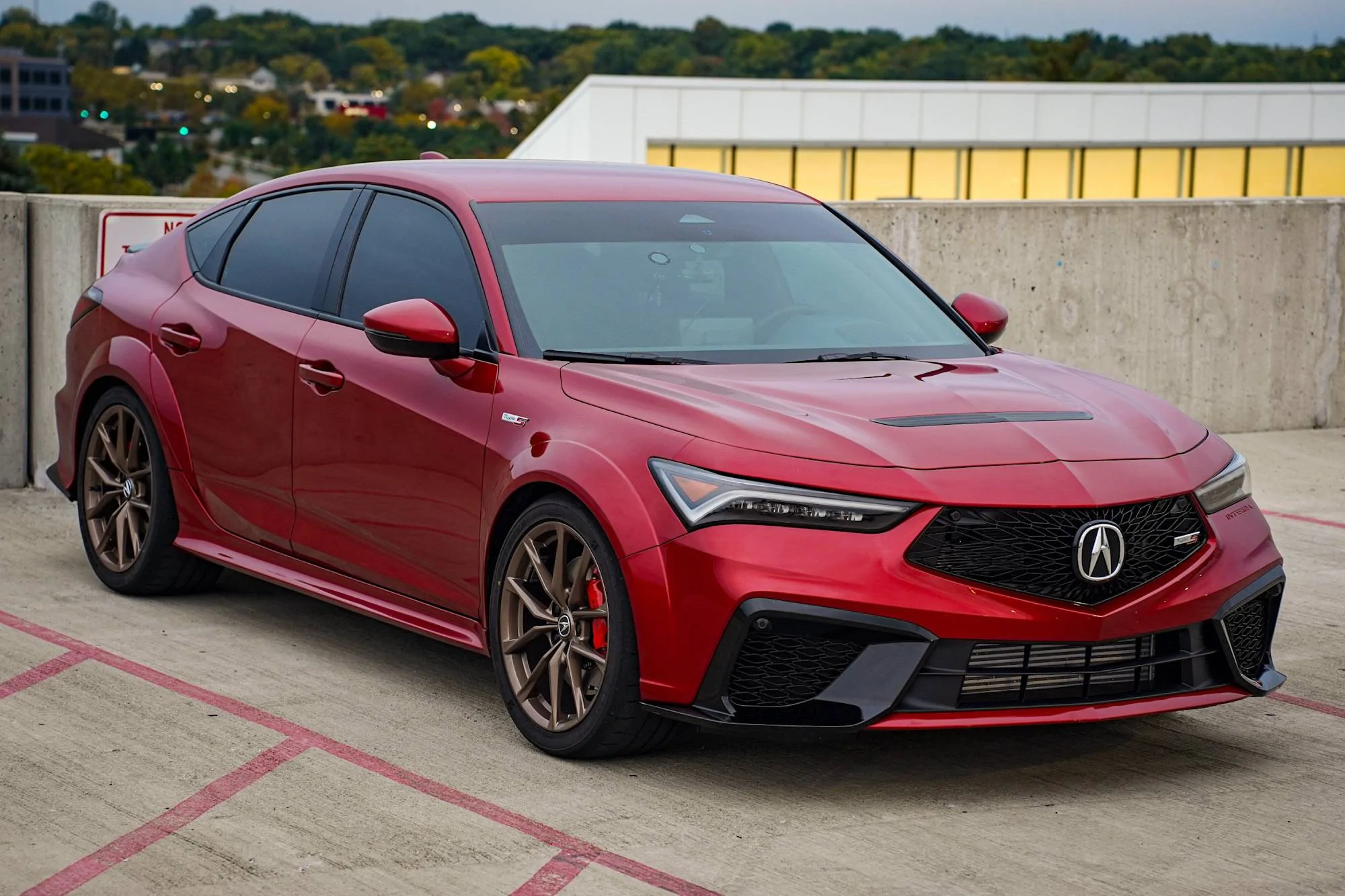 2024 Acura Integra Type S / 5k miles/ Performance Red Pearl ...