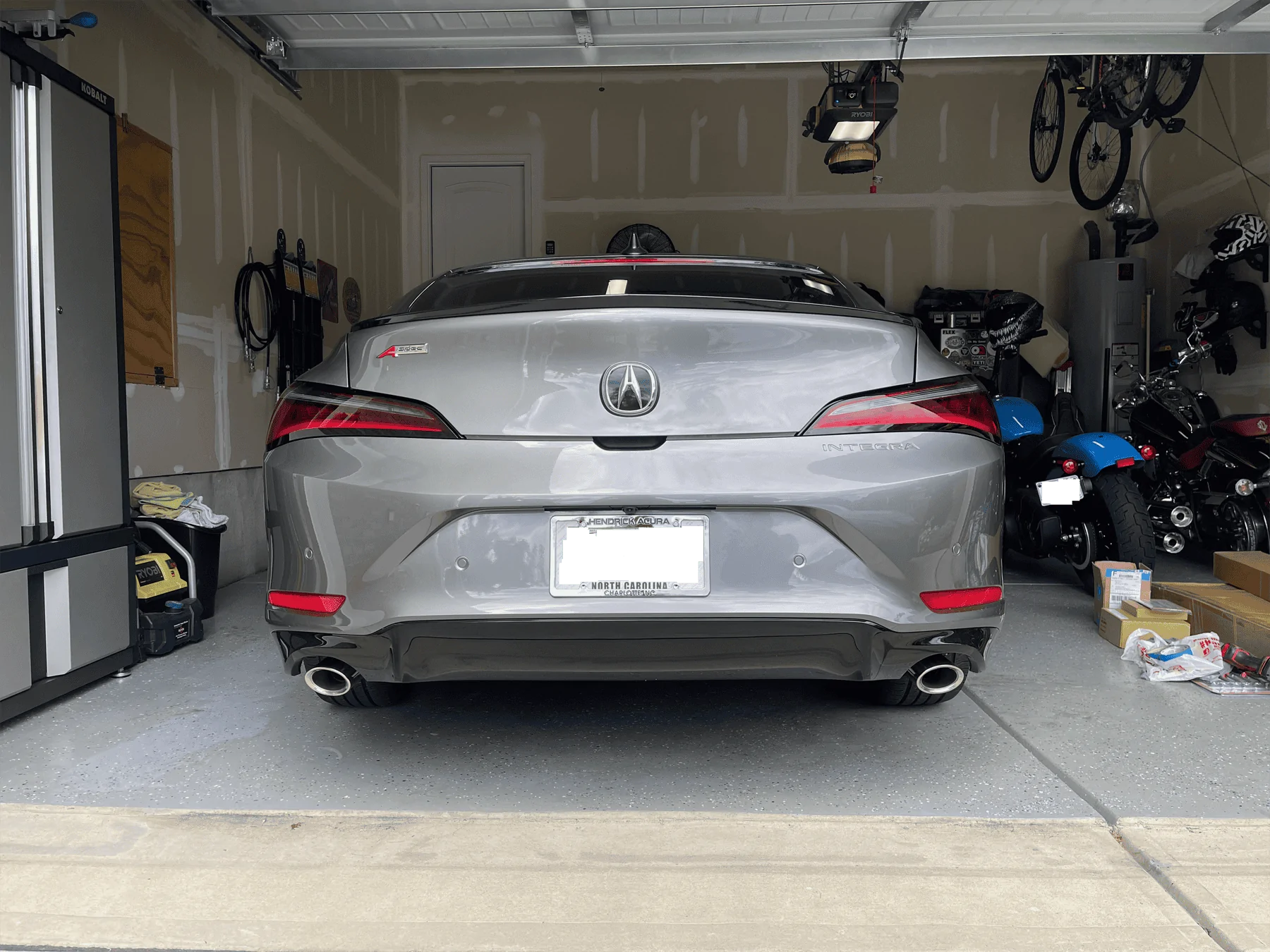 Liquid Carbon 2023 Integra gets OEM accessories installed ...