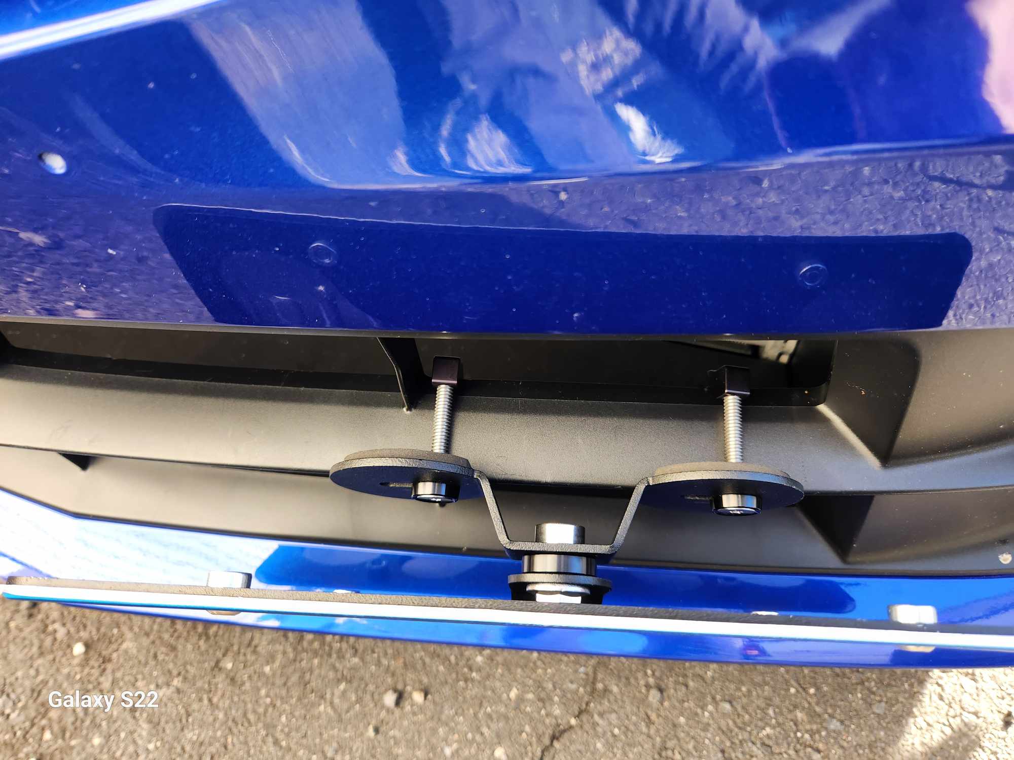 drill free license plate holder | IntegraForums - 2023+ Acura Integra ...