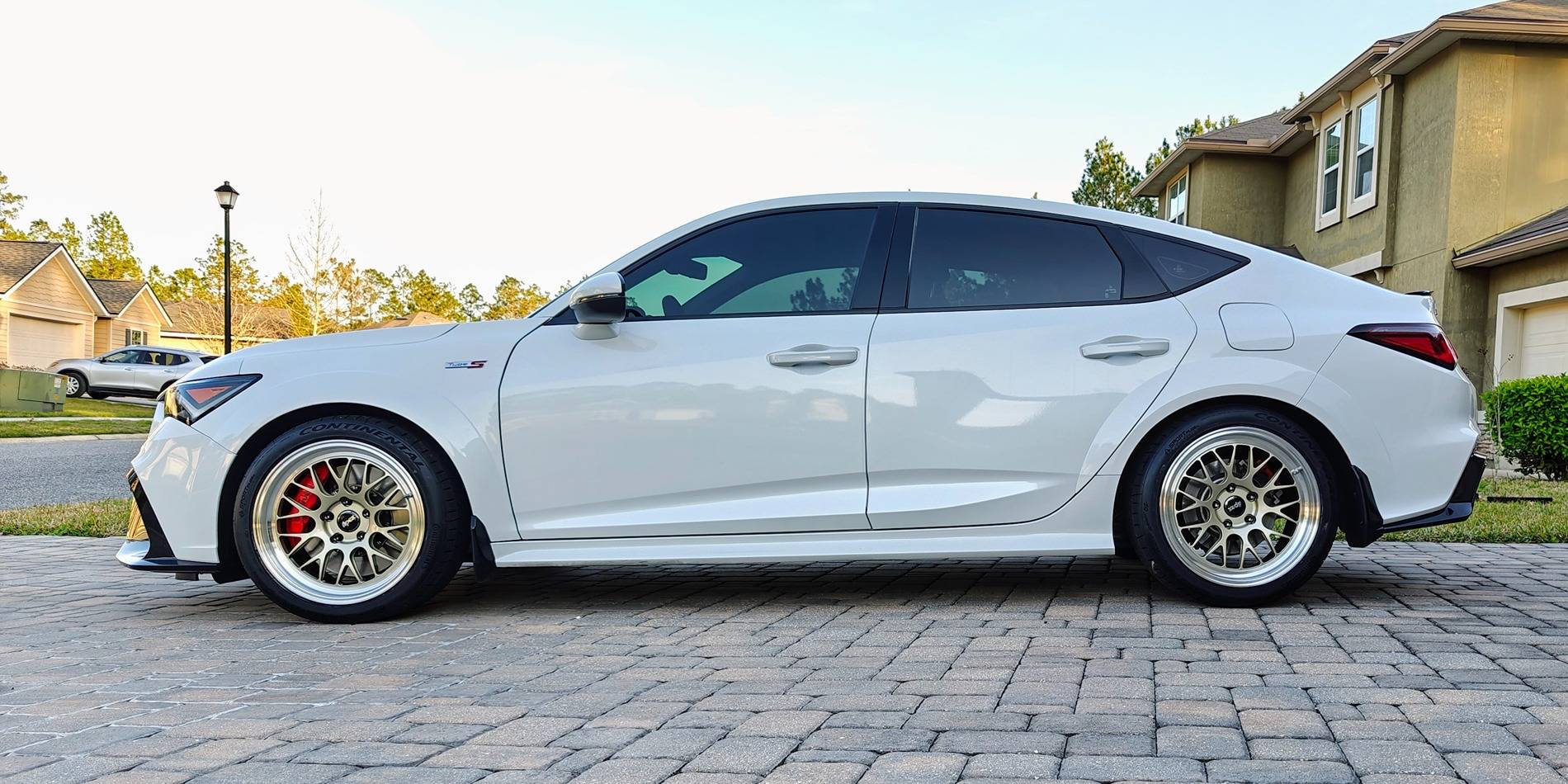 Apex Forged ML-10RT Motorsport gold 18x10 +40 with Conti Extreme ...