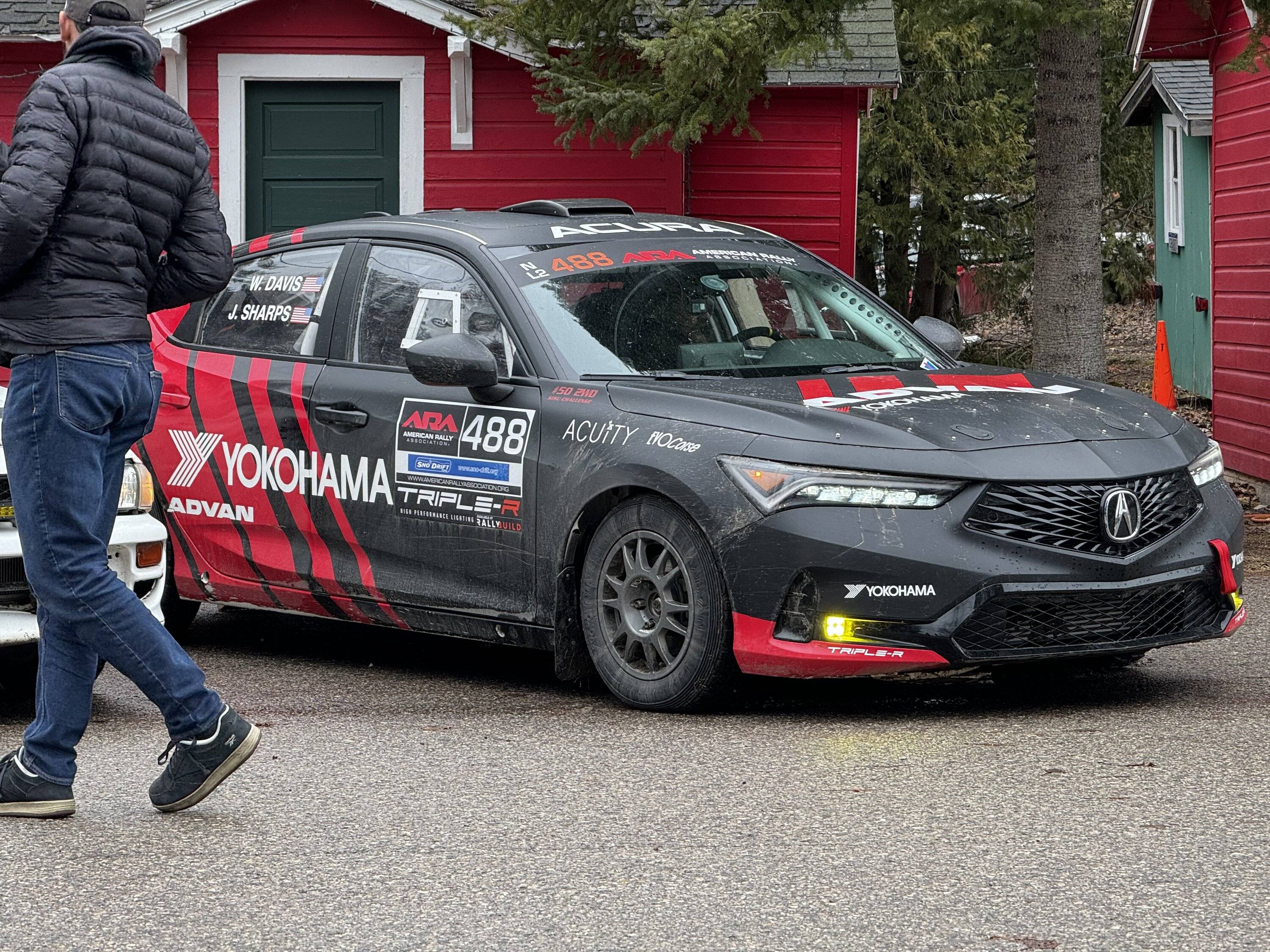 HART Rally wins limited 2WD class at Sno Drift Rally with their Acura ...