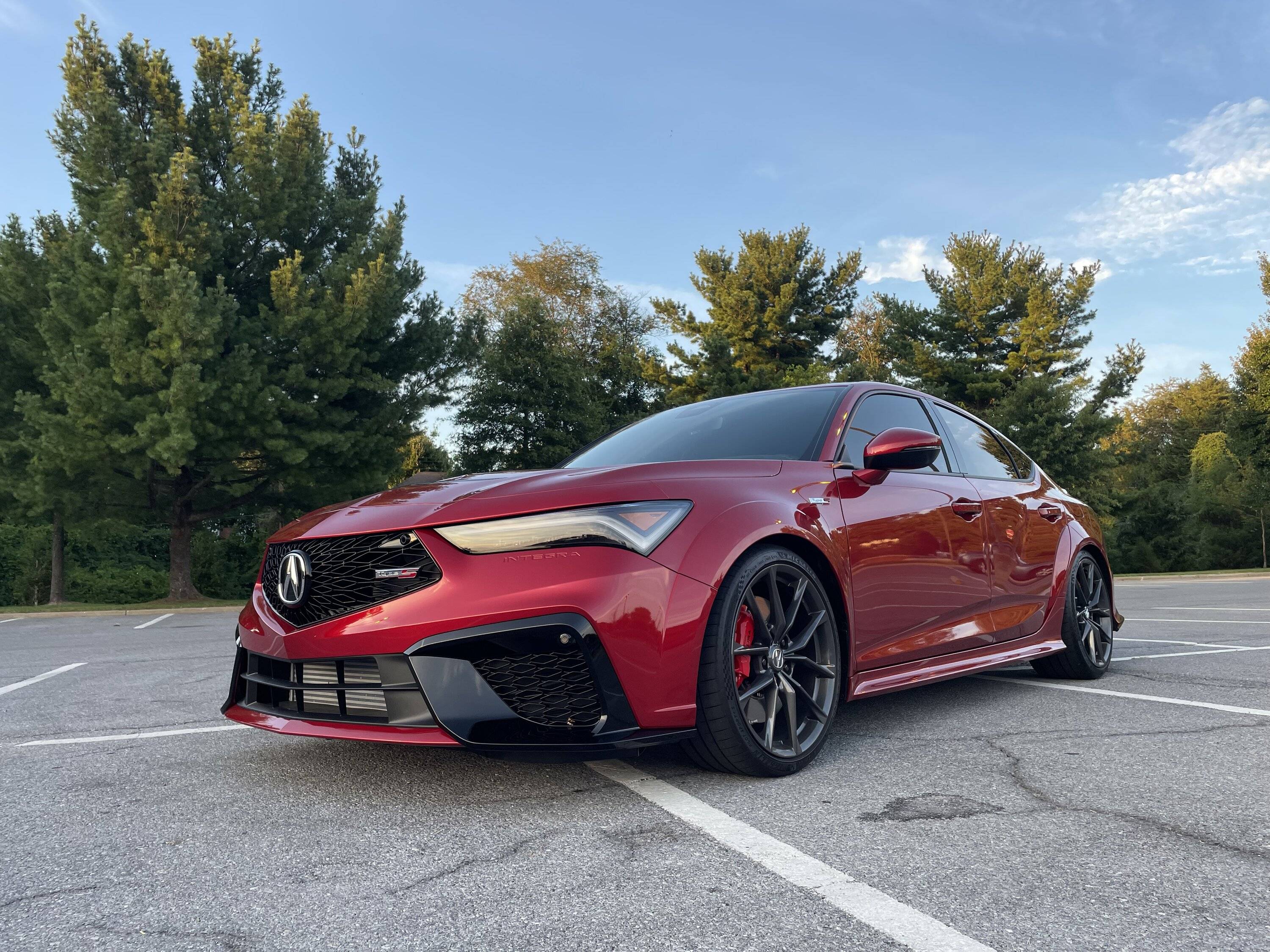2024 INTEGRA TYPE-S / 1k miles / Performance Red over Black ...