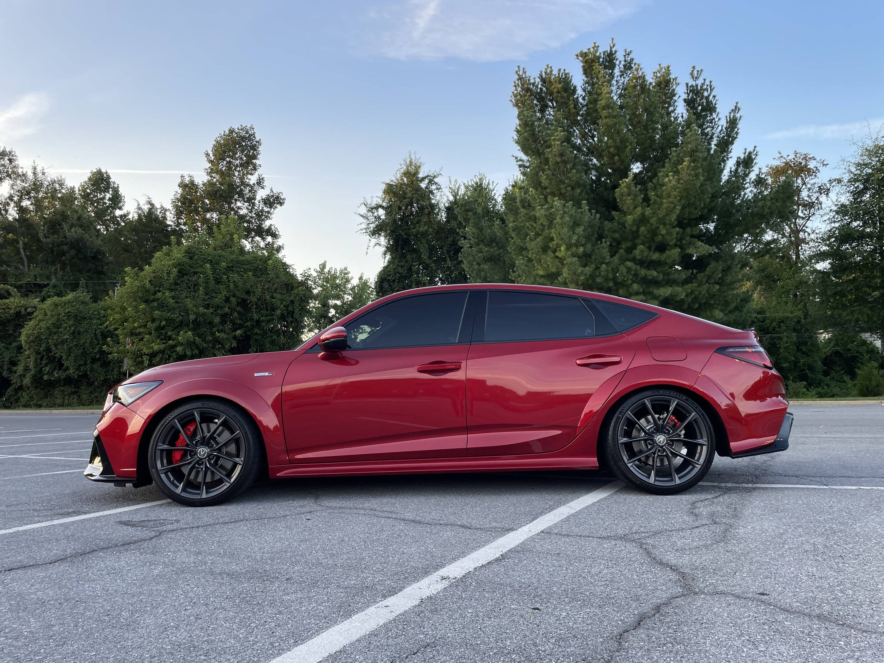 2024 INTEGRA TYPE-S / 1k miles / Performance Red over Black ...