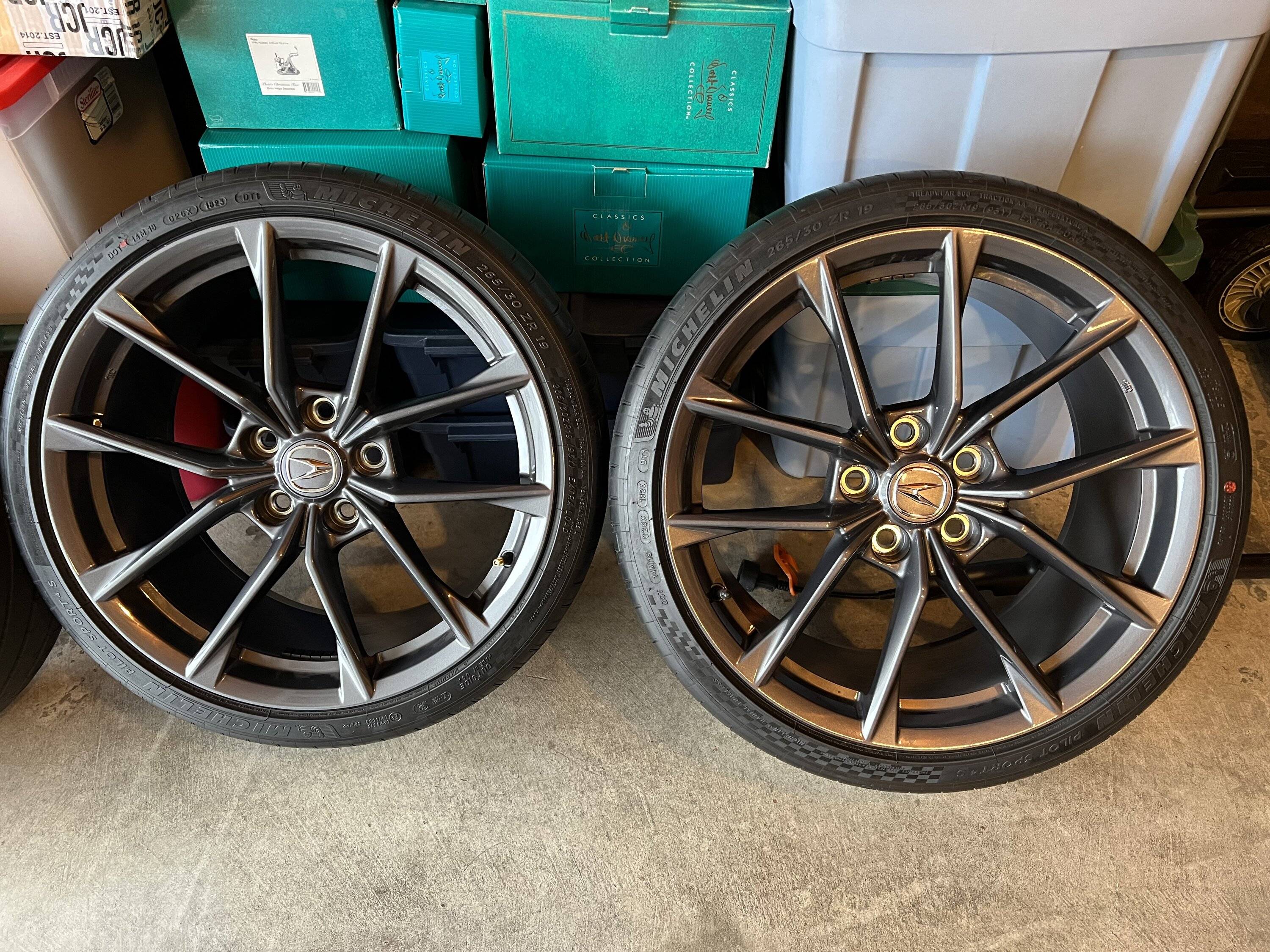 FS Seattle area-2024 Type S wheels MPS4S Tires black lugs ...