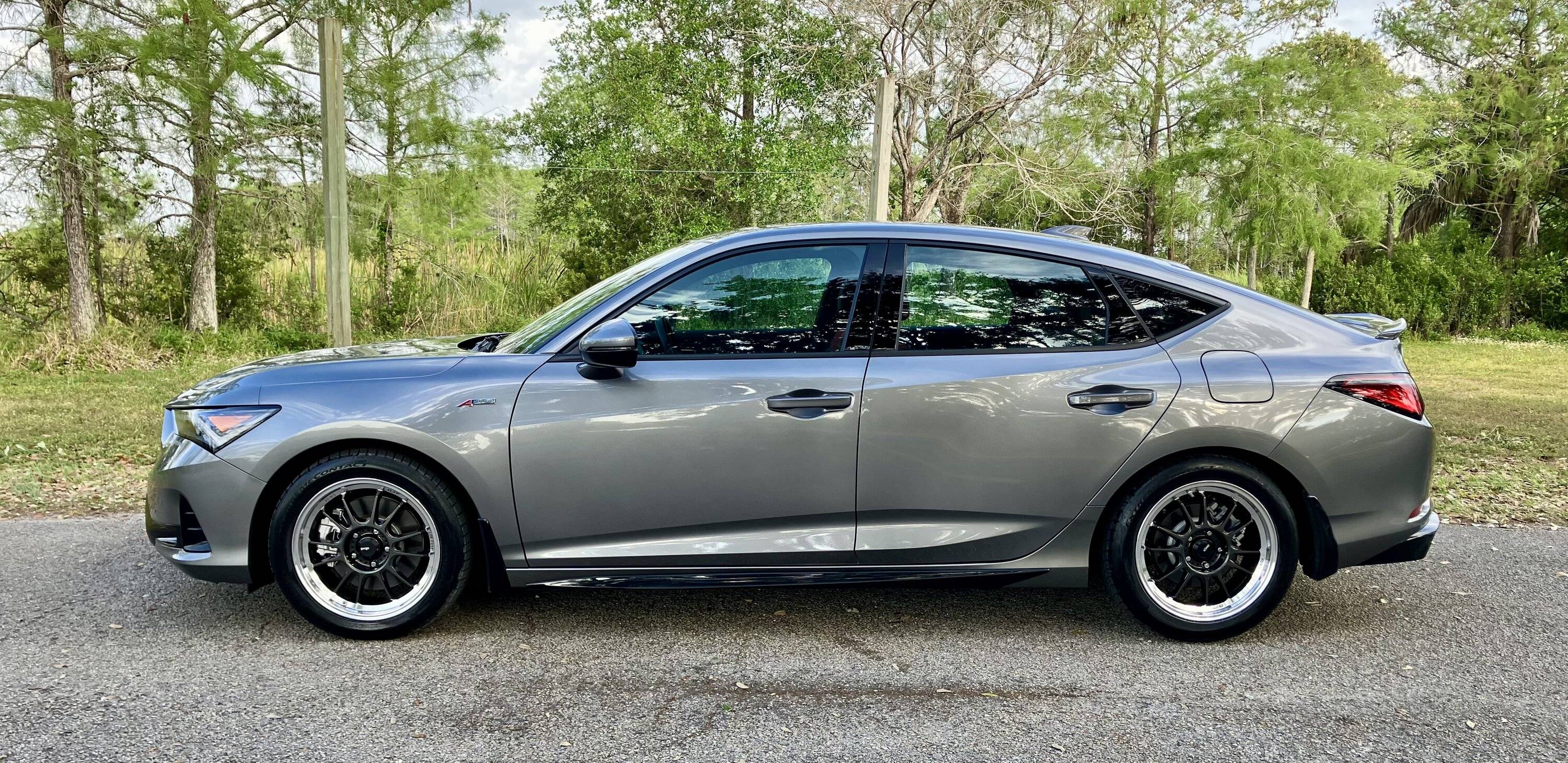 17x8 Konig Hypergram metallic carbon with machined rims | IntegraForums ...