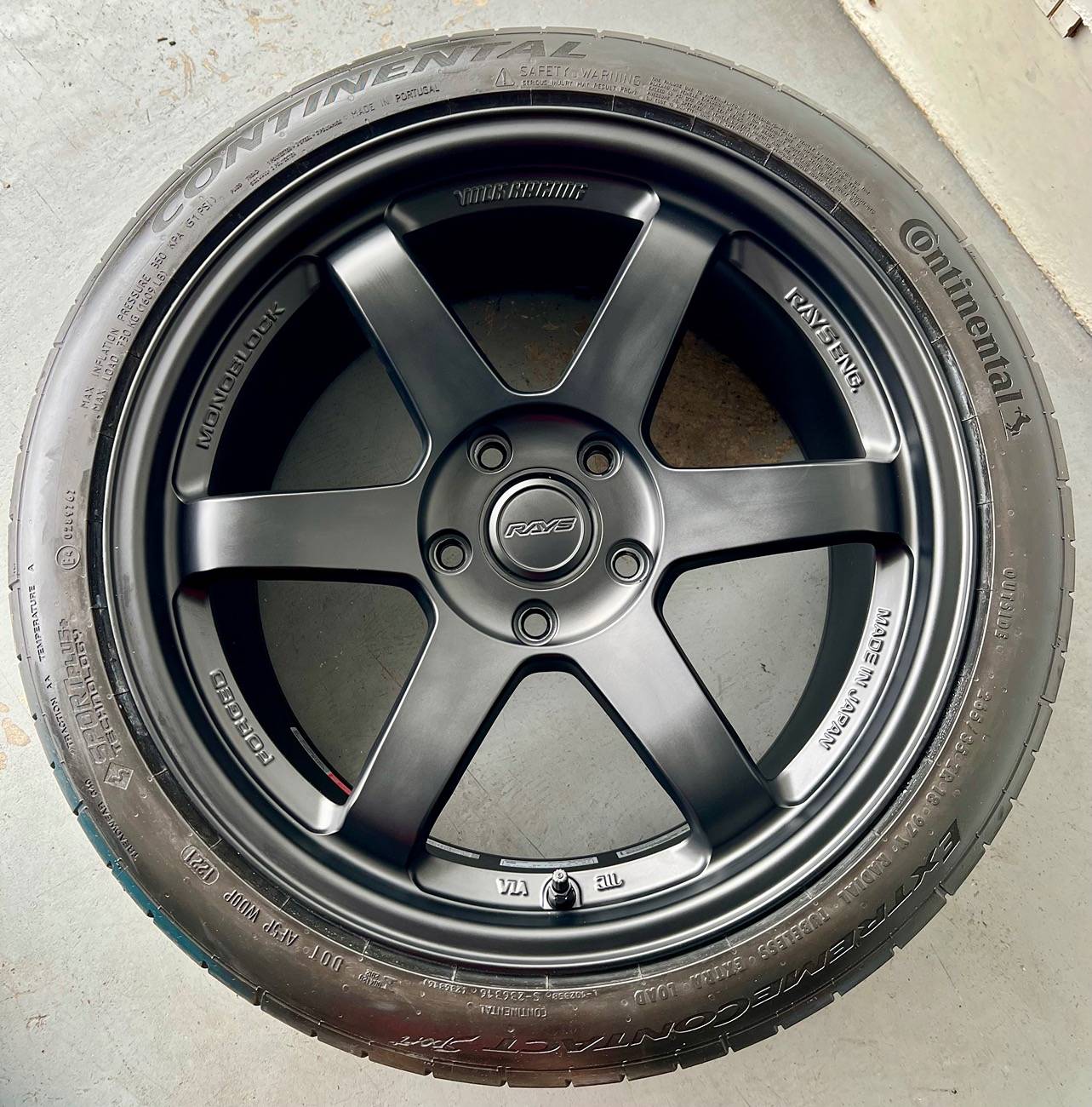 Volk Racing TE37SL 18x9.5 +38 5x120 | IntegraForums - 2023+ Acura ...