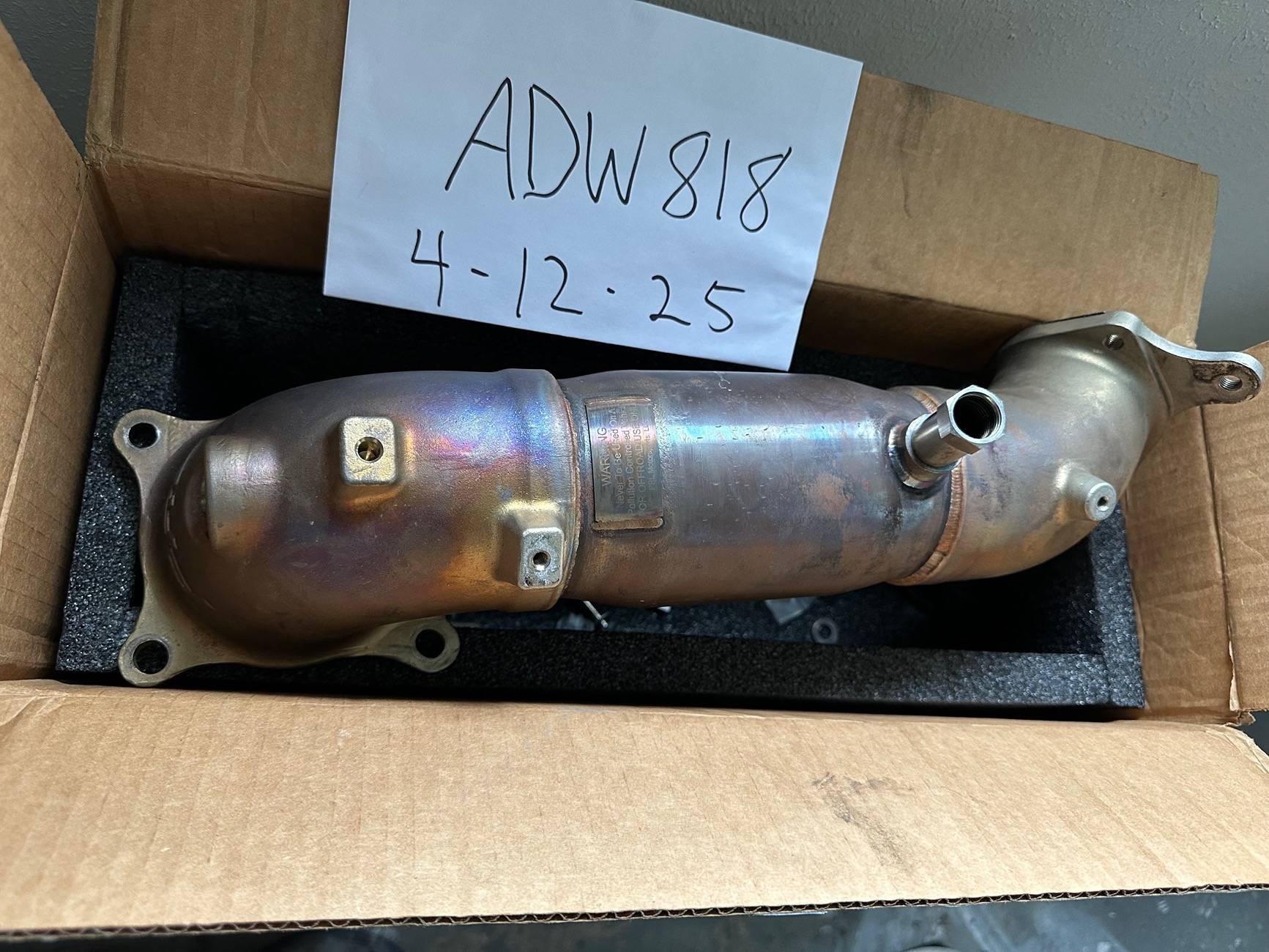 PRL Catted Downpipe | IntegraForums - 2023+ Acura Integra & Type S ...