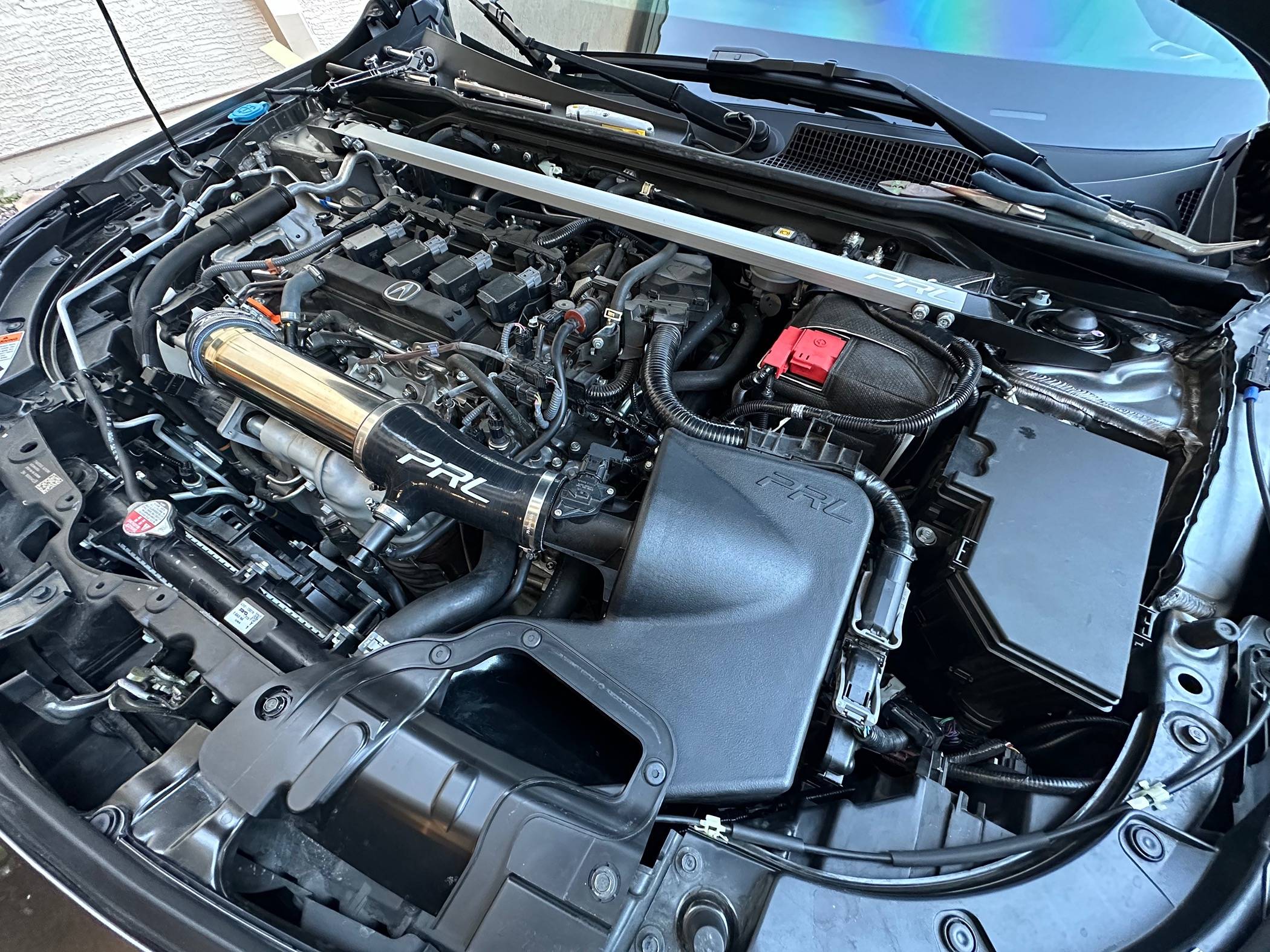 Incompatibility with upgraded Koyo radiator and PRL High Volume Intake ...