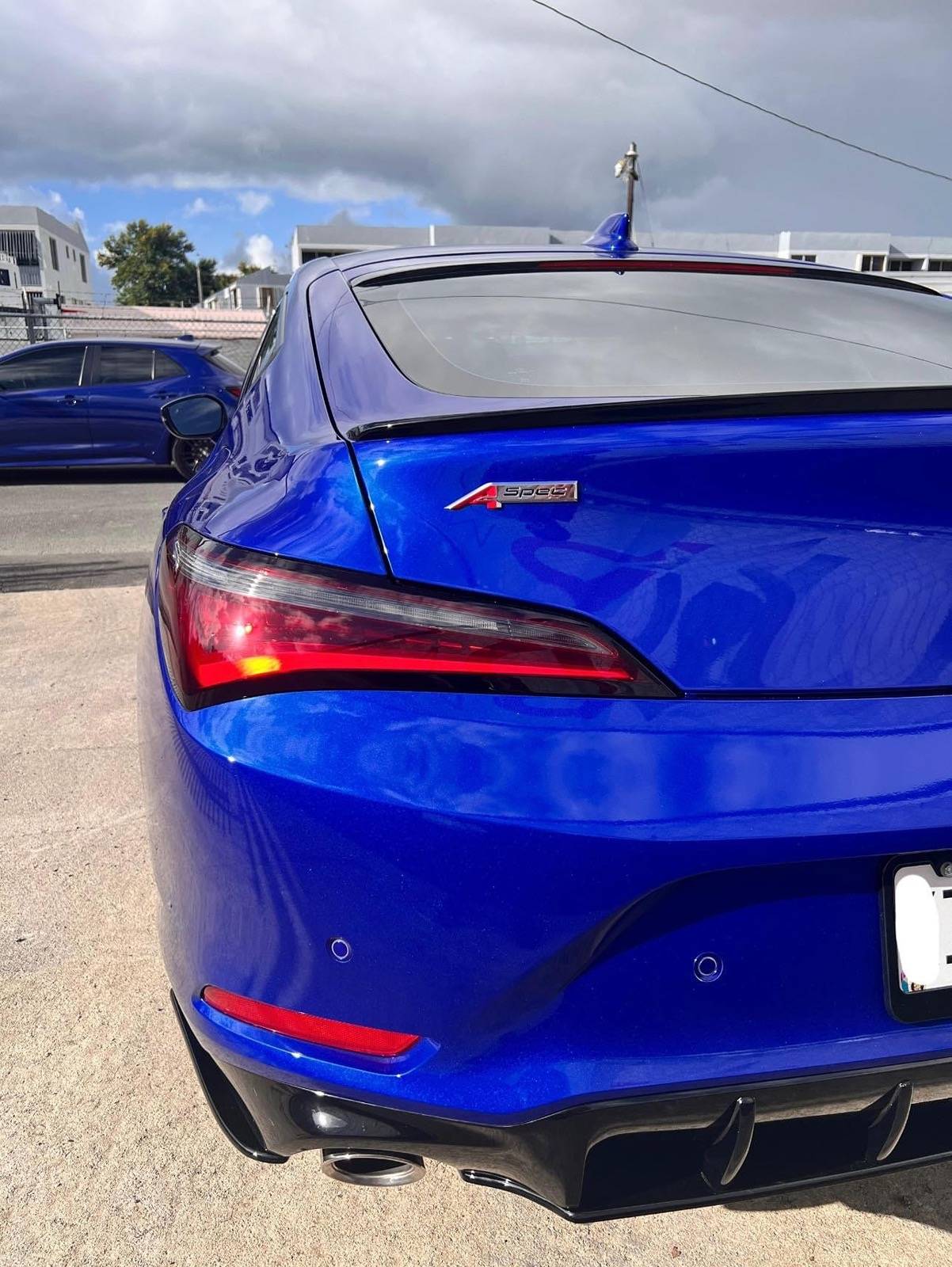 2024 Aspec Ceramic Coating, Front and Side Splitter, and Rear Diffuser ...