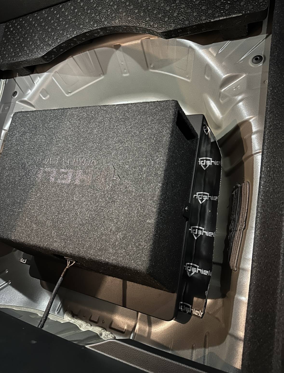 Sub installed under trunk floor | IntegraForums - 2023+ Acura Integra ...