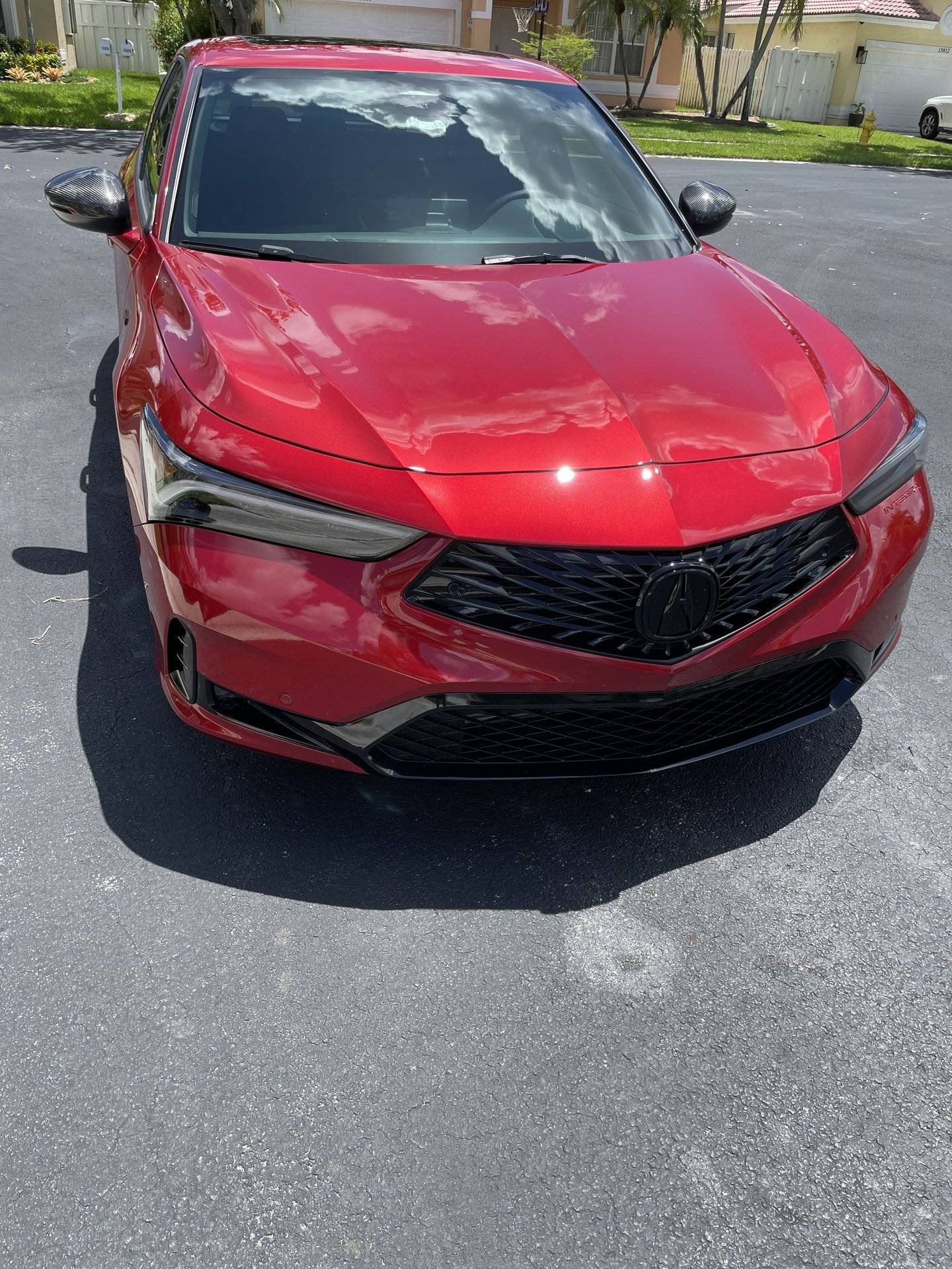 Factory OEM Accessories Installed on Performance Red Pearl 2023 Integra ...