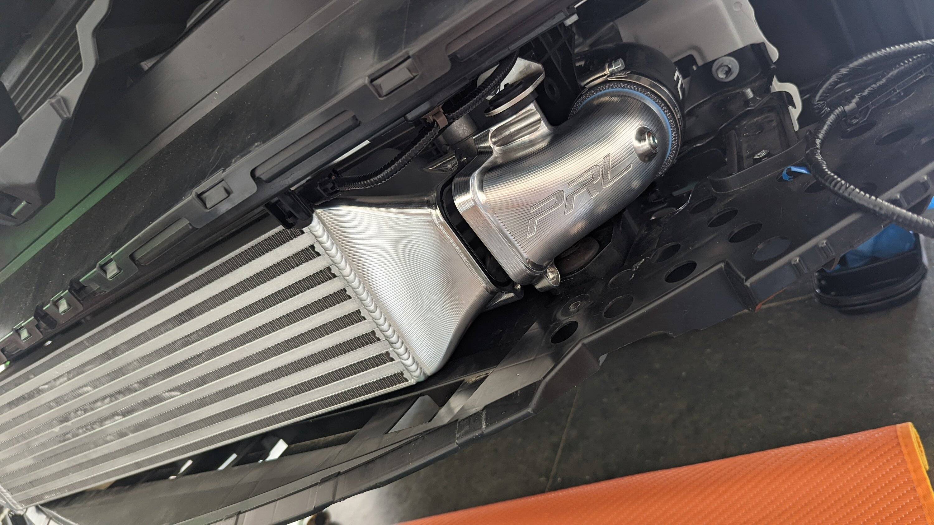 Upgraded my 2023 Integra w/ PRL intercooler, charge pipe, and down pipe ...