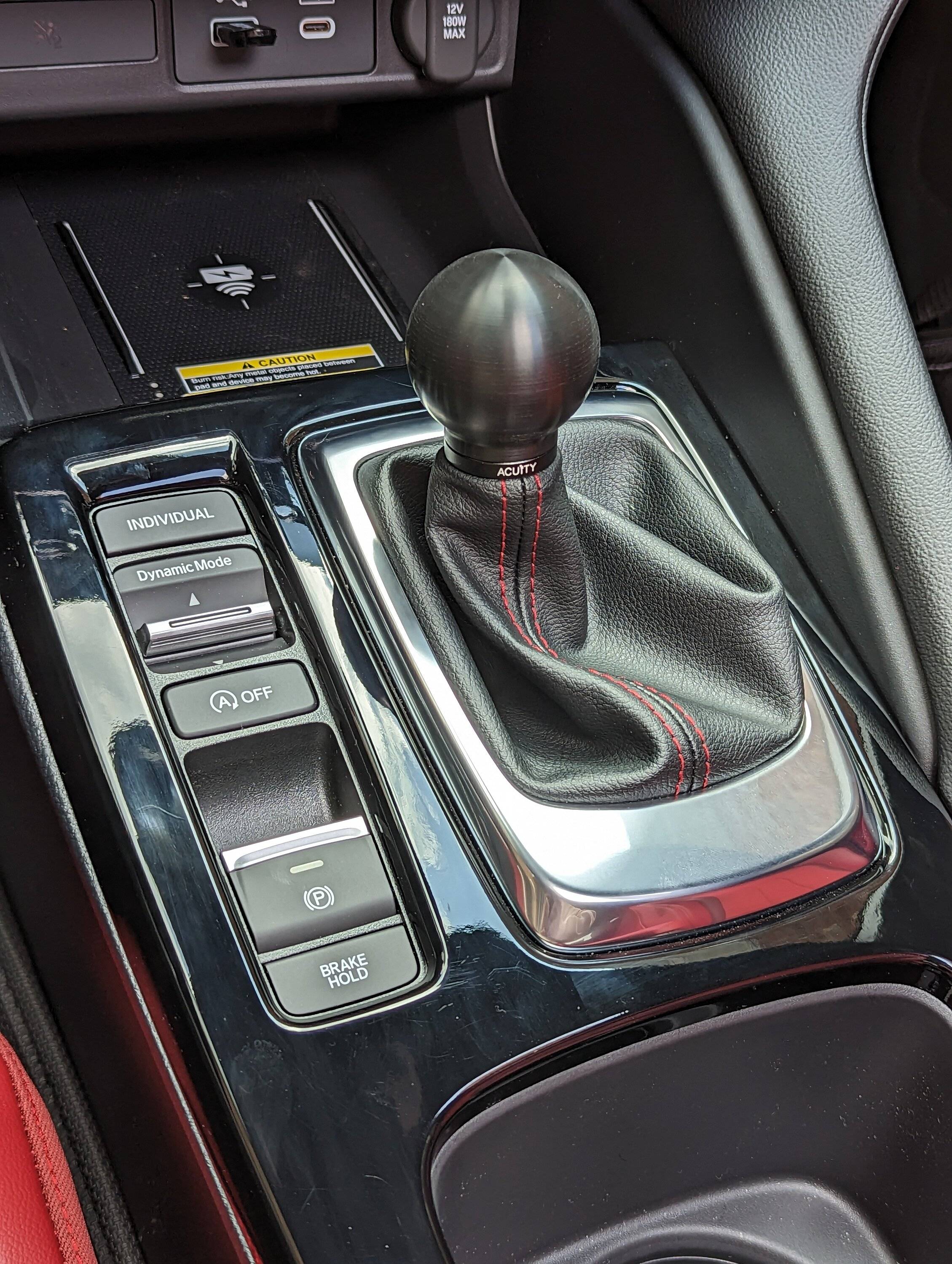 Center Console Facelift w/ VViVid honeycomb pattern wrap and Acuity ...