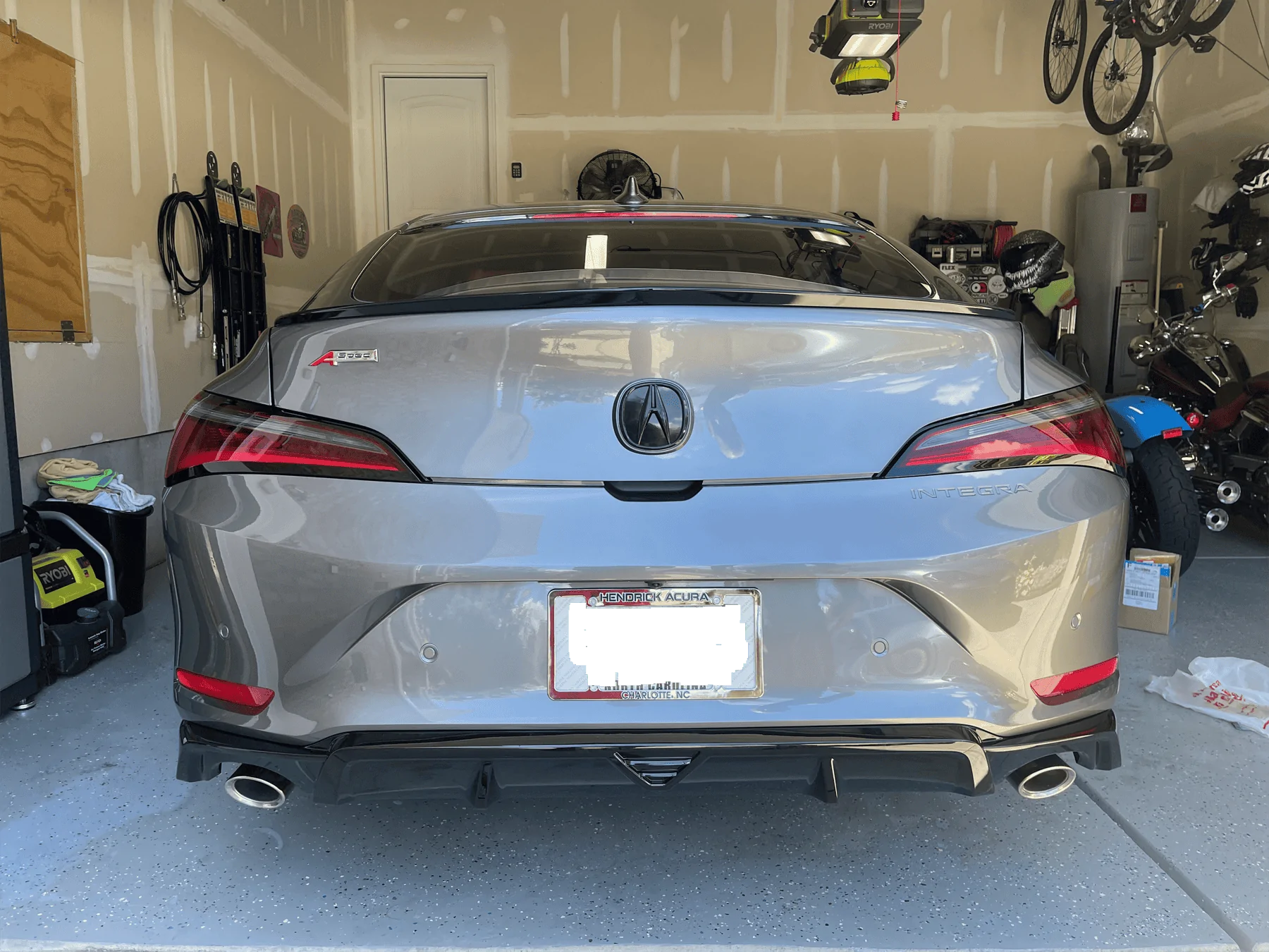 Liquid Carbon 2023 Integra gets OEM accessories installed ...