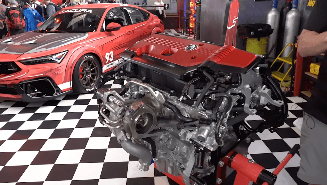 2024 Acura Integra Type S Walk Around and Look at 2.0L 4-cyl K20C1 ...
