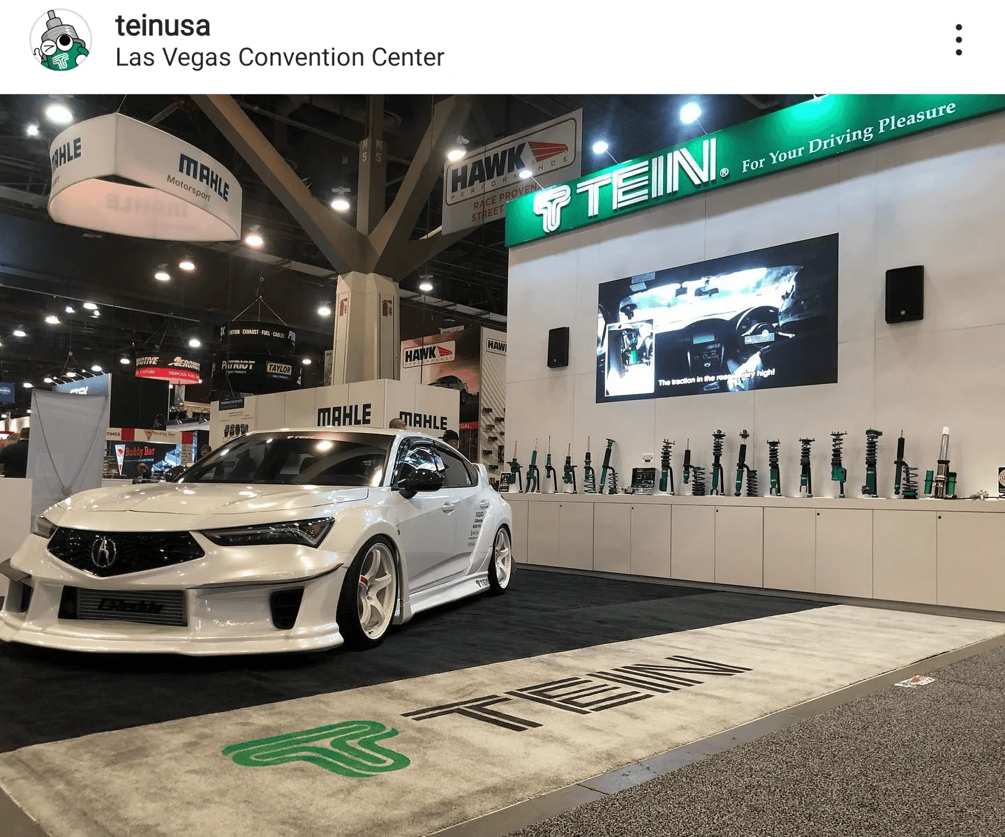 Widebody Integra - TEIN booth at SEMA (Sara Choi's) | IntegraForums ...