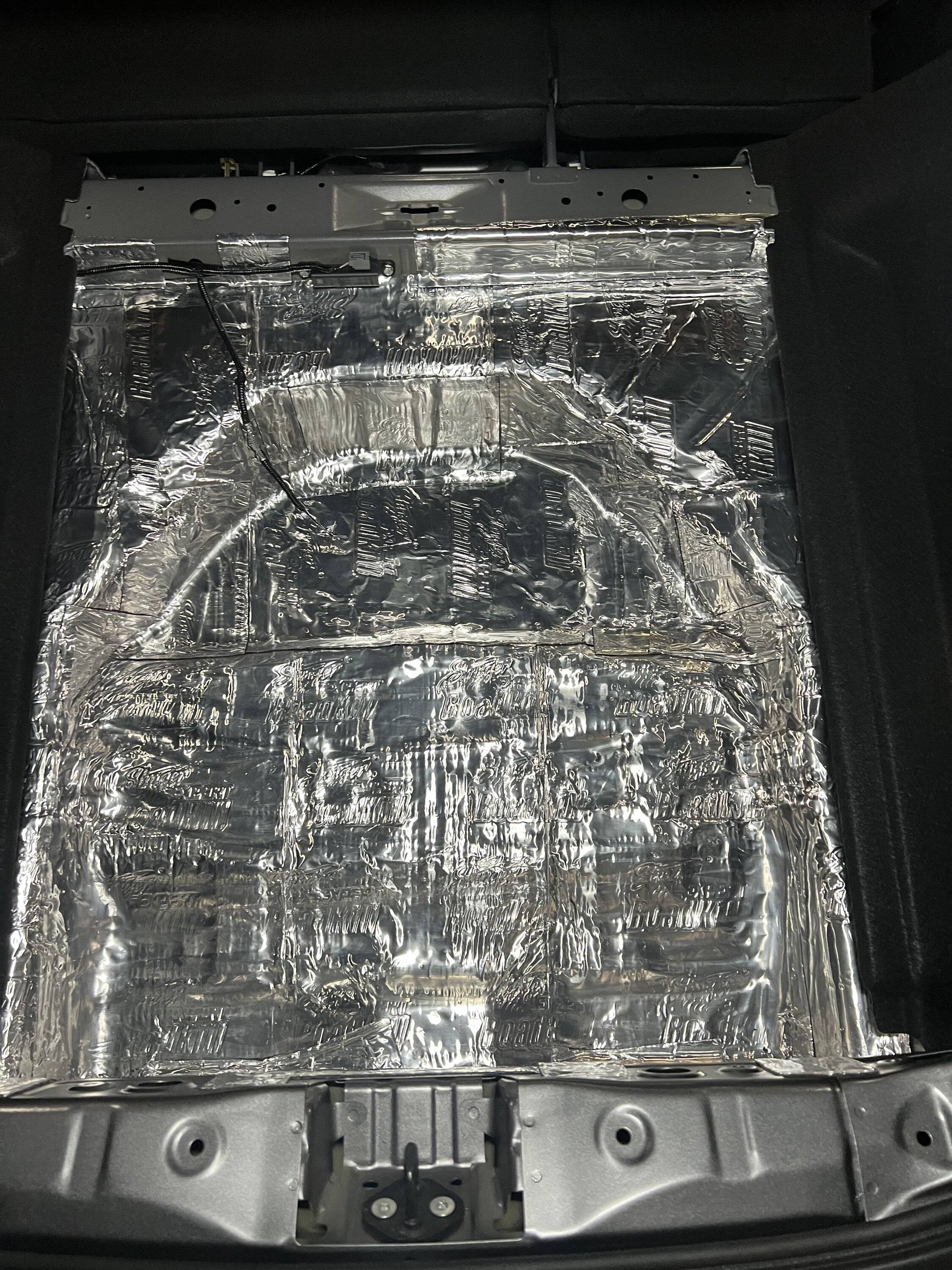 Sound-deadened the ITS a bit | IntegraForums - 2023+ Acura Integra ...