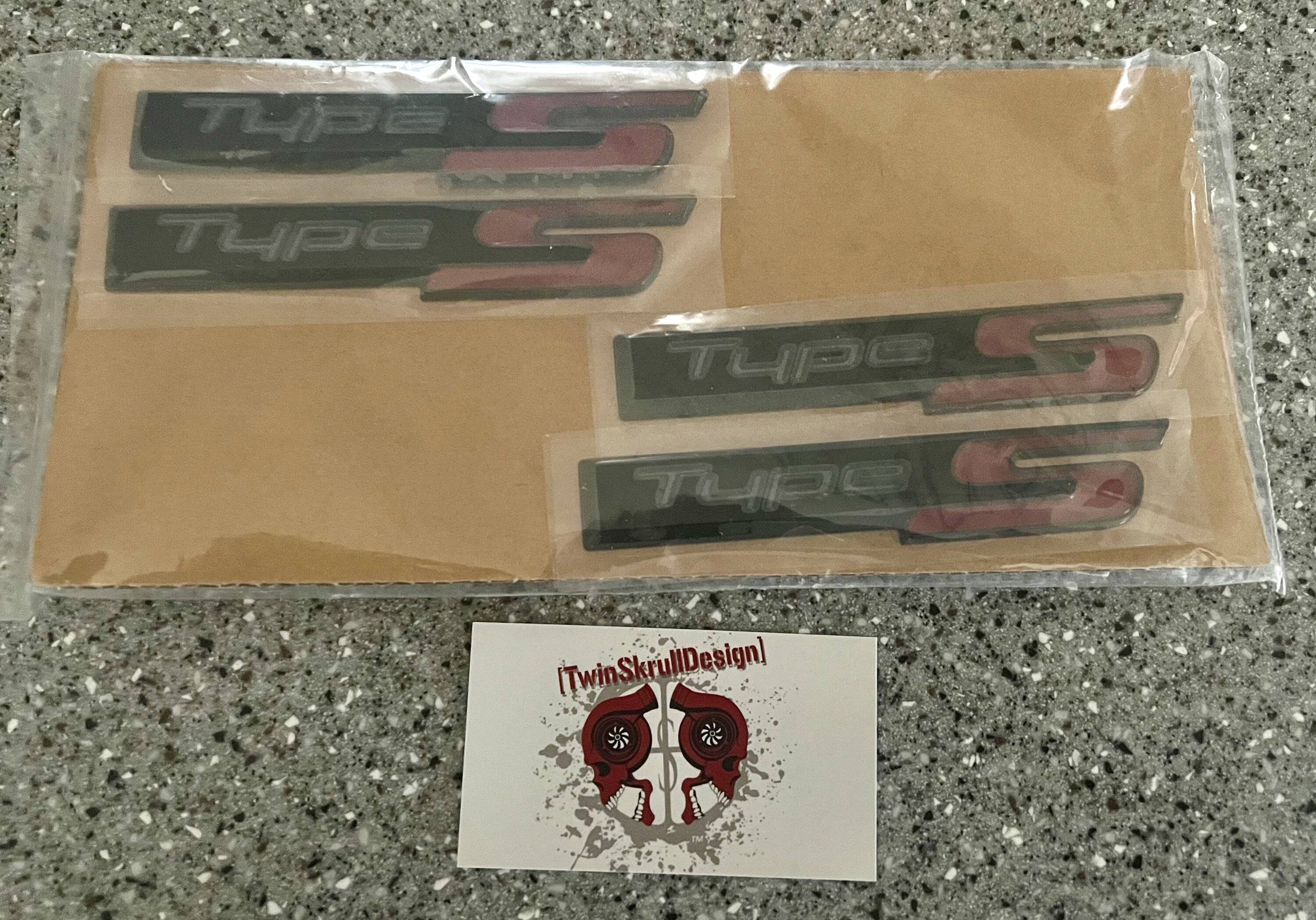For Sale: New Black A-Mark Emblems & Black Type-S Badges ...