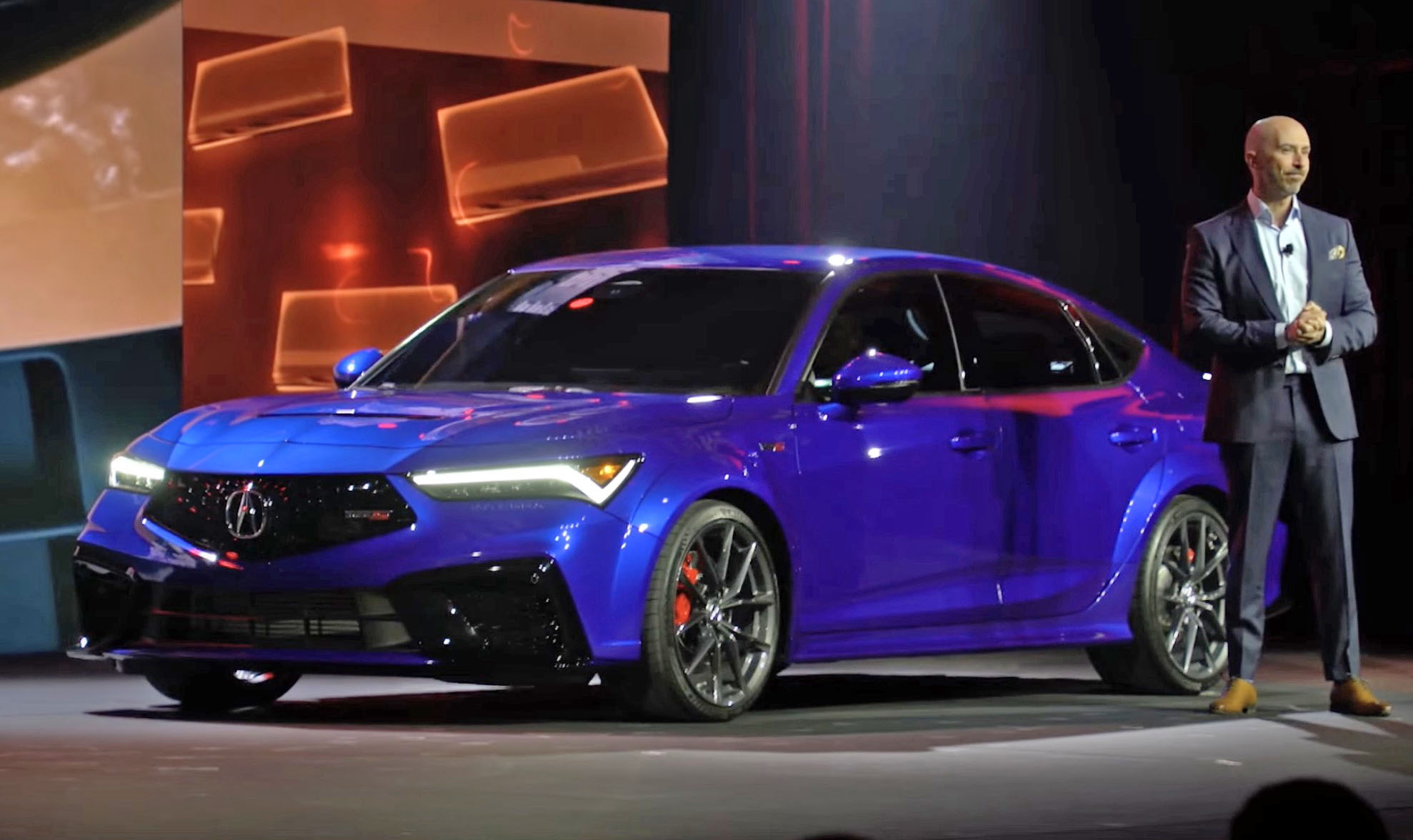 Integra Type S Introduction Video From Press Conference Reveal ...