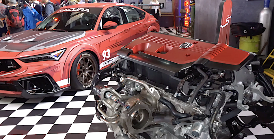 2024 Acura Integra Type S Walk Around and Look at 2.0L 4-cyl K20C1 ...