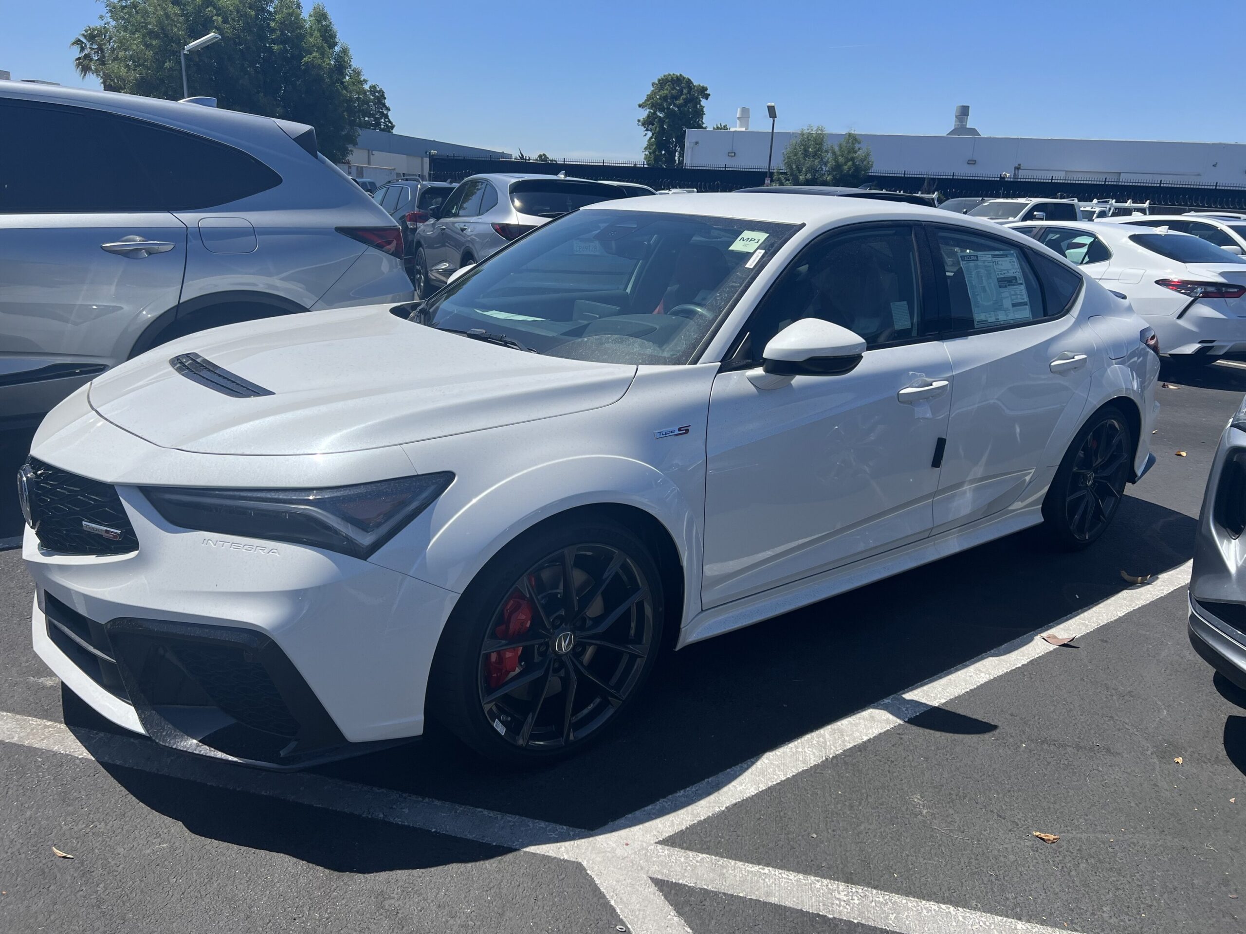 Integra Type-S demo arrives in Bay Area, and my updated delivery ...