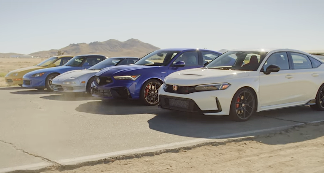2024 Integra Type S vs Civic Type R, Acura NSX, Honda S2K, ITR (Drag ...